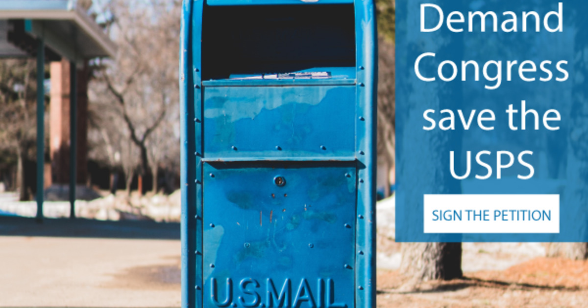 Sign the petition: Tell Congress to save the USPS - Rick Larsen for ...