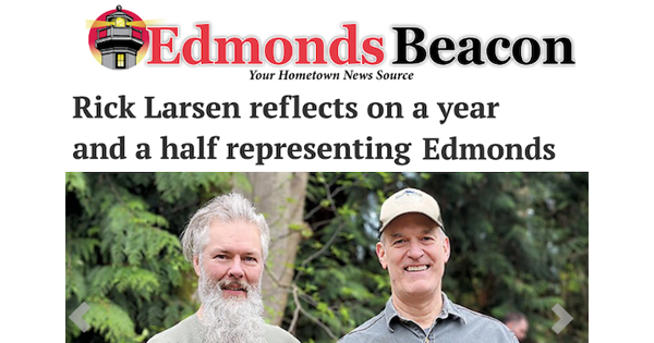 Working with constituents in Edmonds - Rick Larsen for Congress